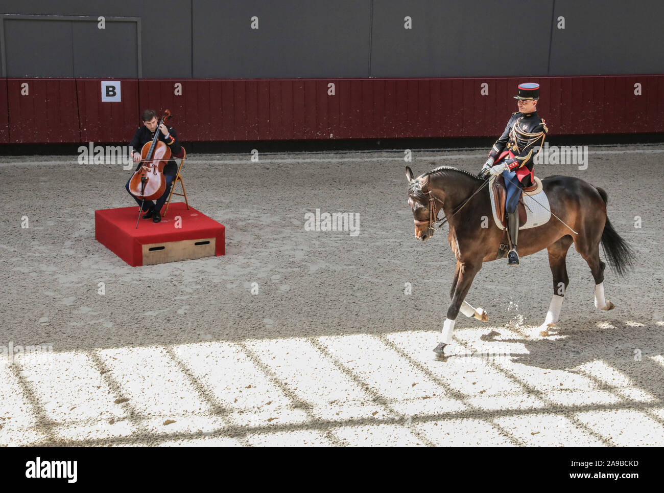 MANIFESTATION OF REGIMENT OF CAVALRY OF REPUBLICAN GUARD AT THE ...