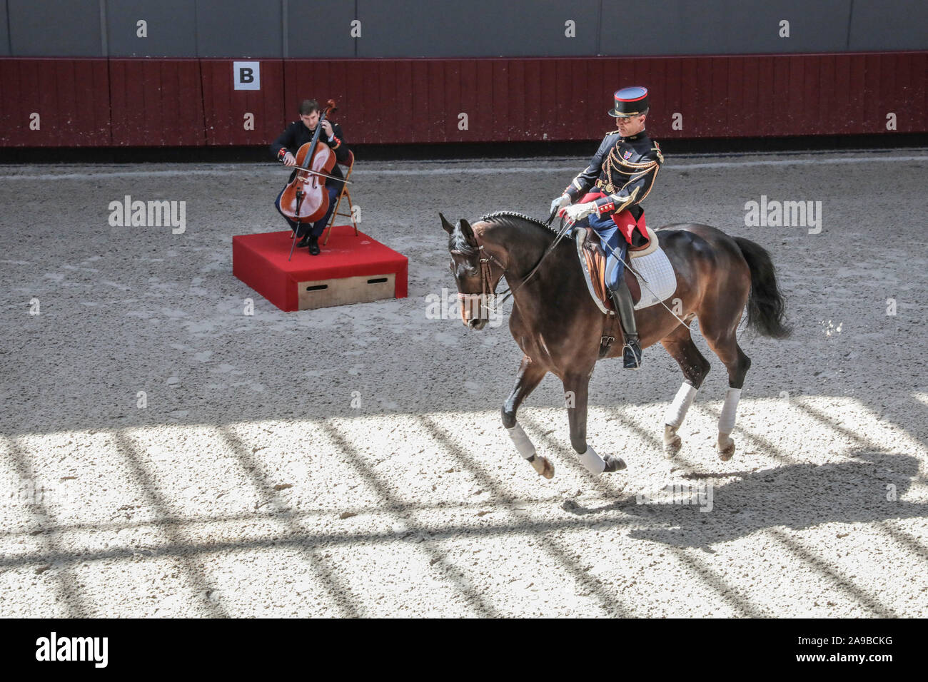 MANIFESTATION OF REGIMENT OF CAVALRY OF REPUBLICAN GUARD AT THE ...