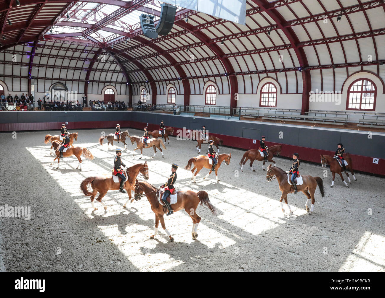 MANIFESTATION OF REGIMENT OF CAVALRY OF REPUBLICAN GUARD AT THE ...