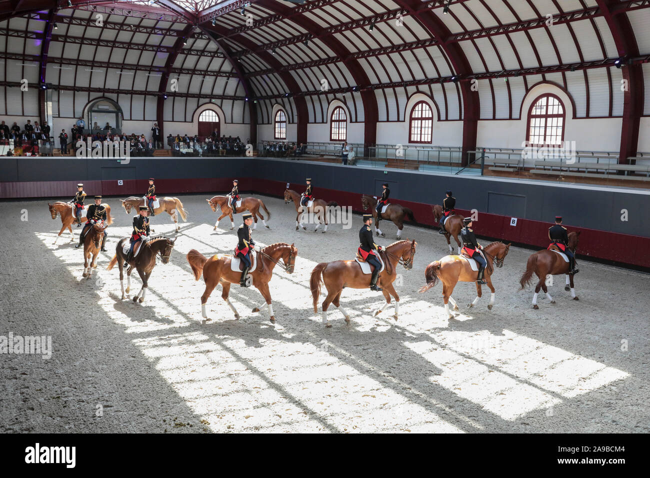 MANIFESTATION OF REGIMENT OF CAVALRY OF REPUBLICAN GUARD AT THE ...