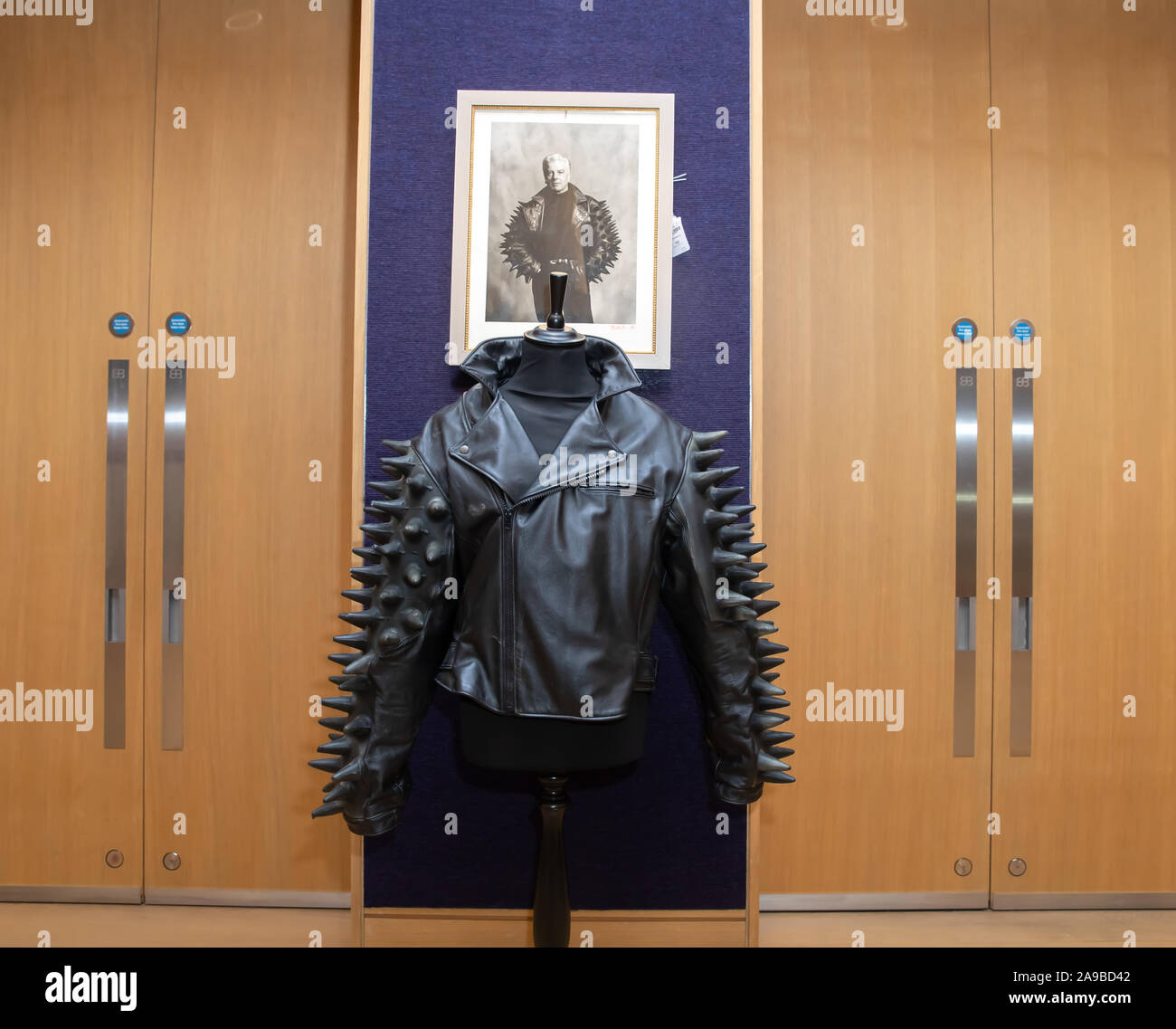 Photocall at Bonhams with Interior designer, Nicky Haslam with his ...