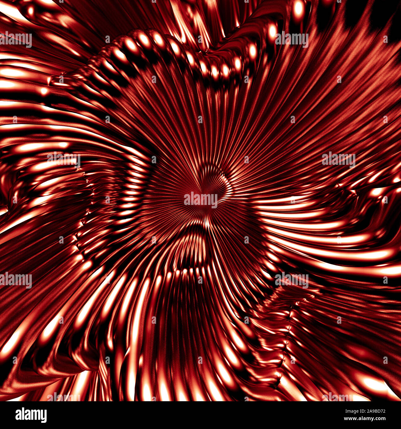 Stylish red metallic black background with lines and waves. 3d ...