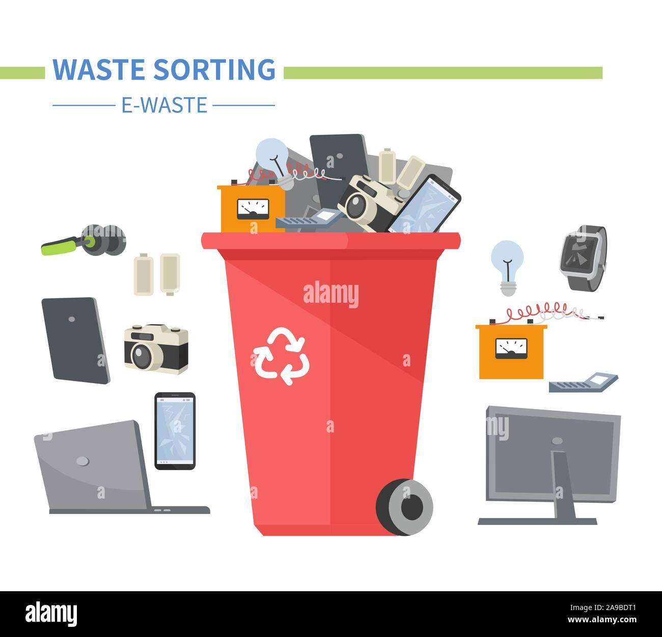 Garbage sorting visual hi-res stock photography and images - Alamy