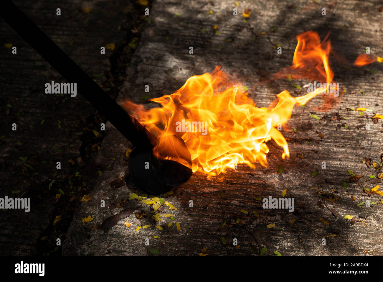 Torch on floor dark hi-res stock photography and images - Alamy