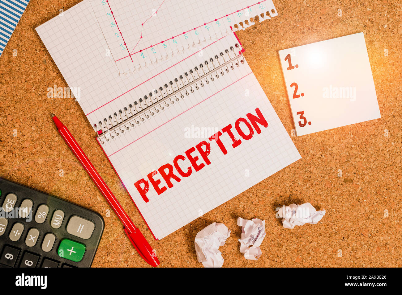 Writing note showing Perception. Business concept for individuals ...