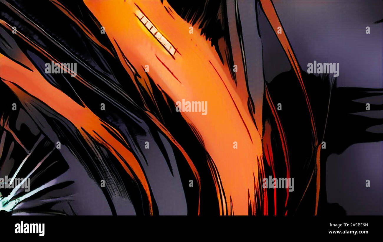 Computer generated abstract comic style background. 3d rendering of the ...