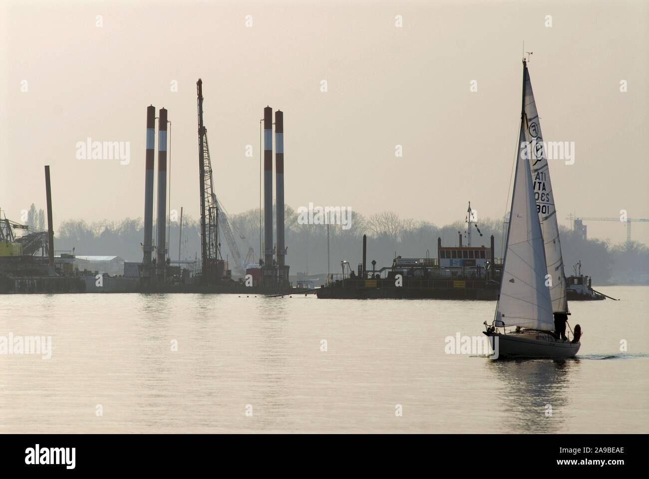 Mose project venice hi-res stock photography and images - Alamy