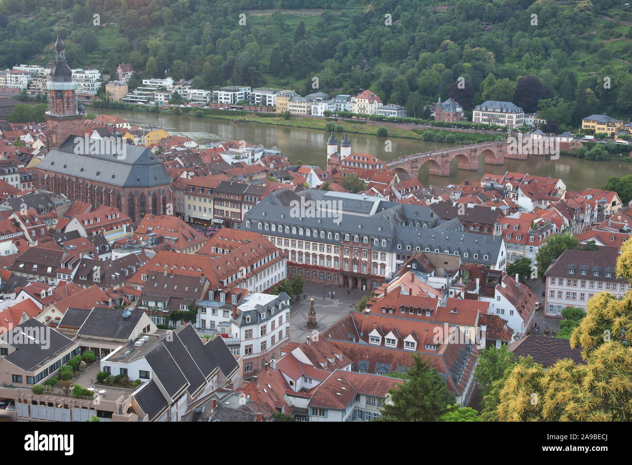 Heidelberg City Center Stock Photo - Alamy