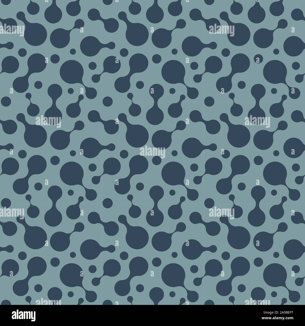 Abstract repeated drops. Flat, simple geometric design. Vector spotty ...