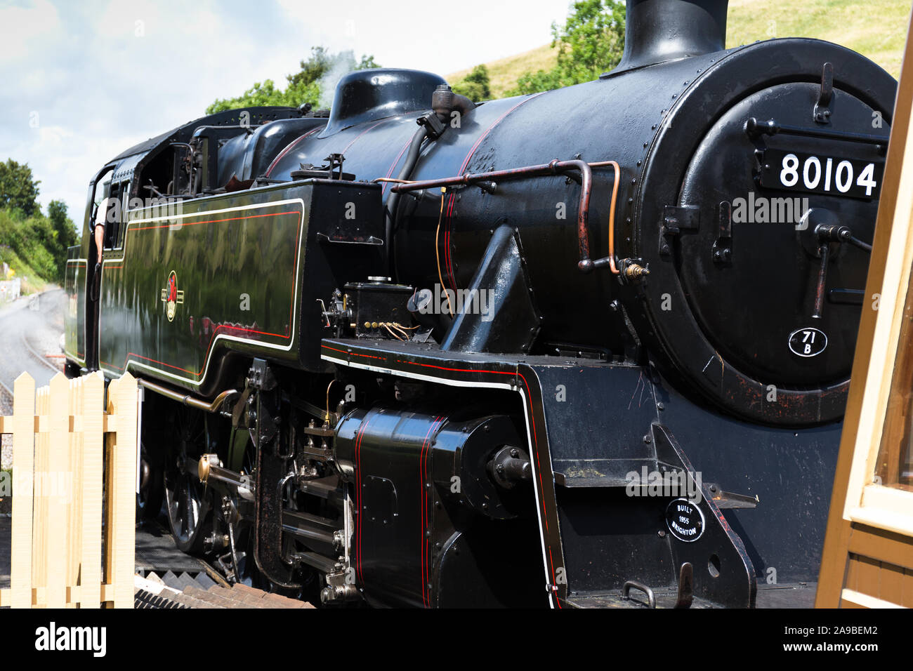 Br standard class 4 tank hi-res stock photography and images - Alamy