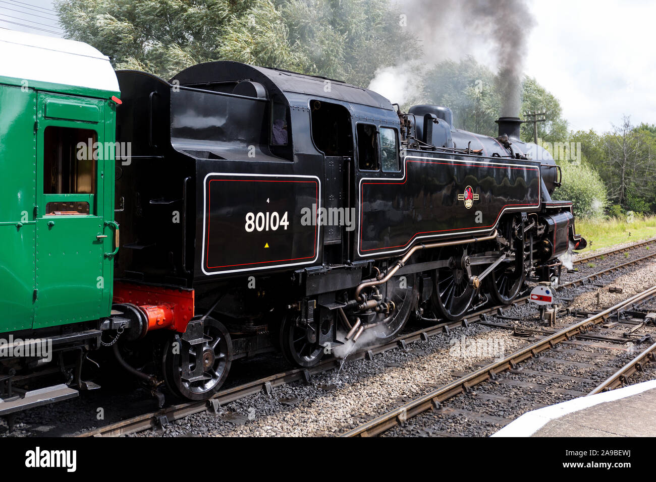 Br standard class 4 tank hi-res stock photography and images - Alamy