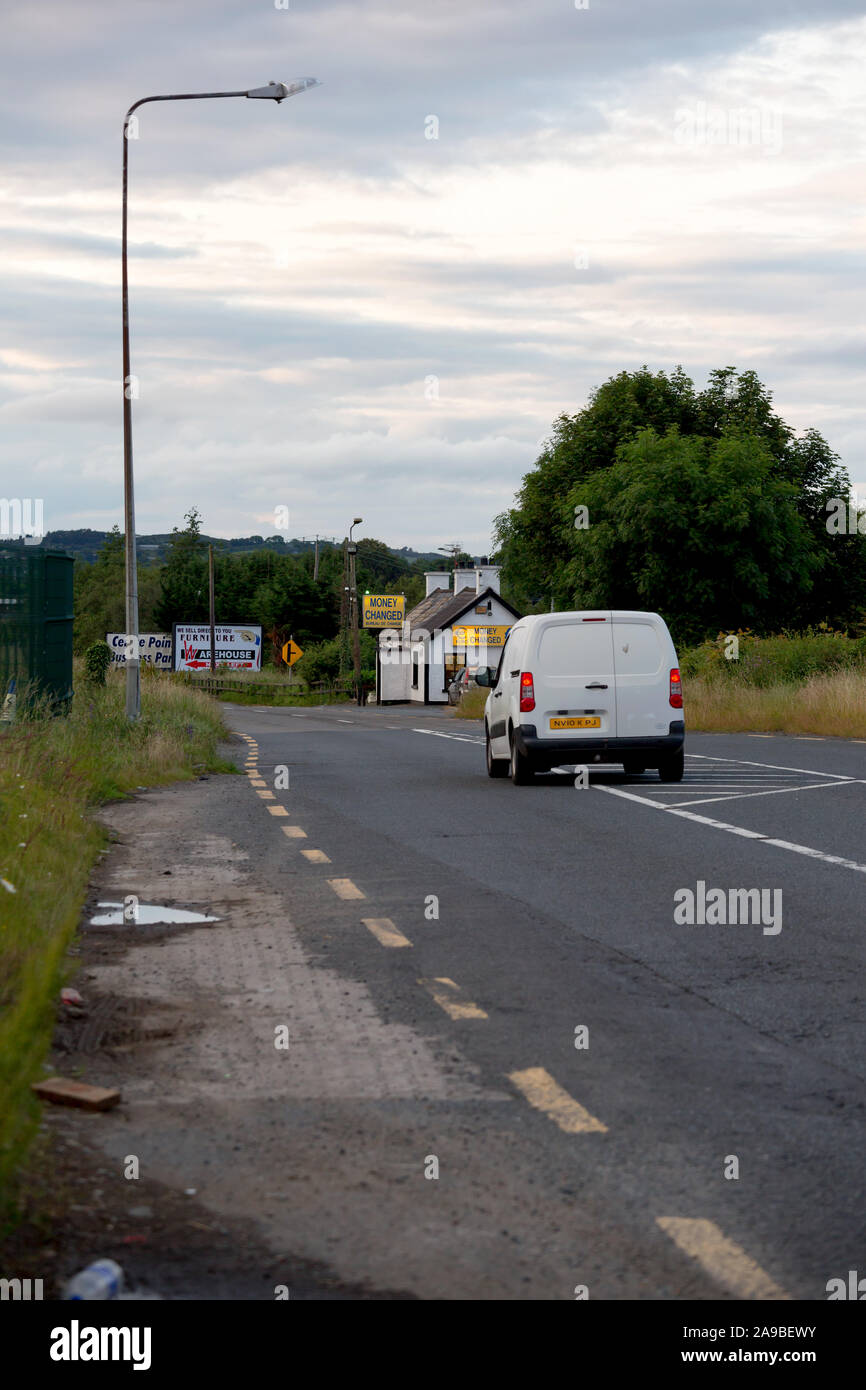 Northern ireland border road hi-res stock photography and images - Alamy