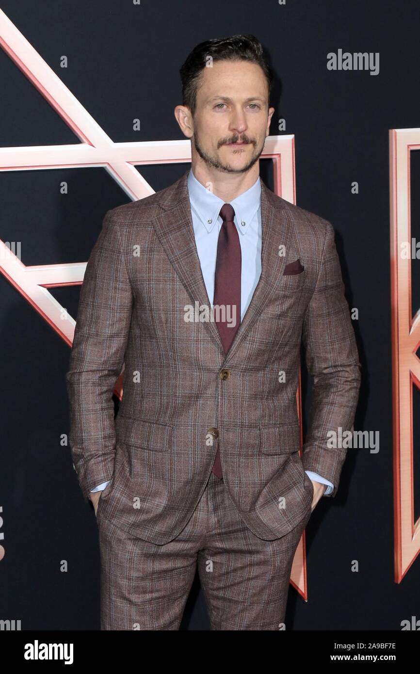 Los Angeles, CA. 11th Nov, 2019. Jonathan Tucker at arrivals for ...
