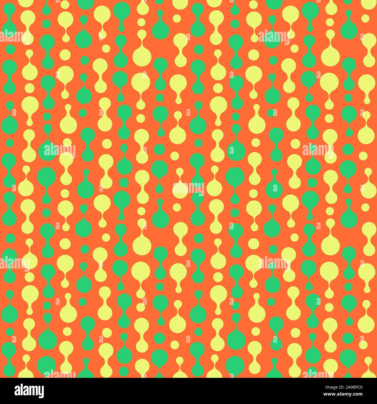 Abstract repeated drops. Flat, simple geometric design. Vector spotty ...