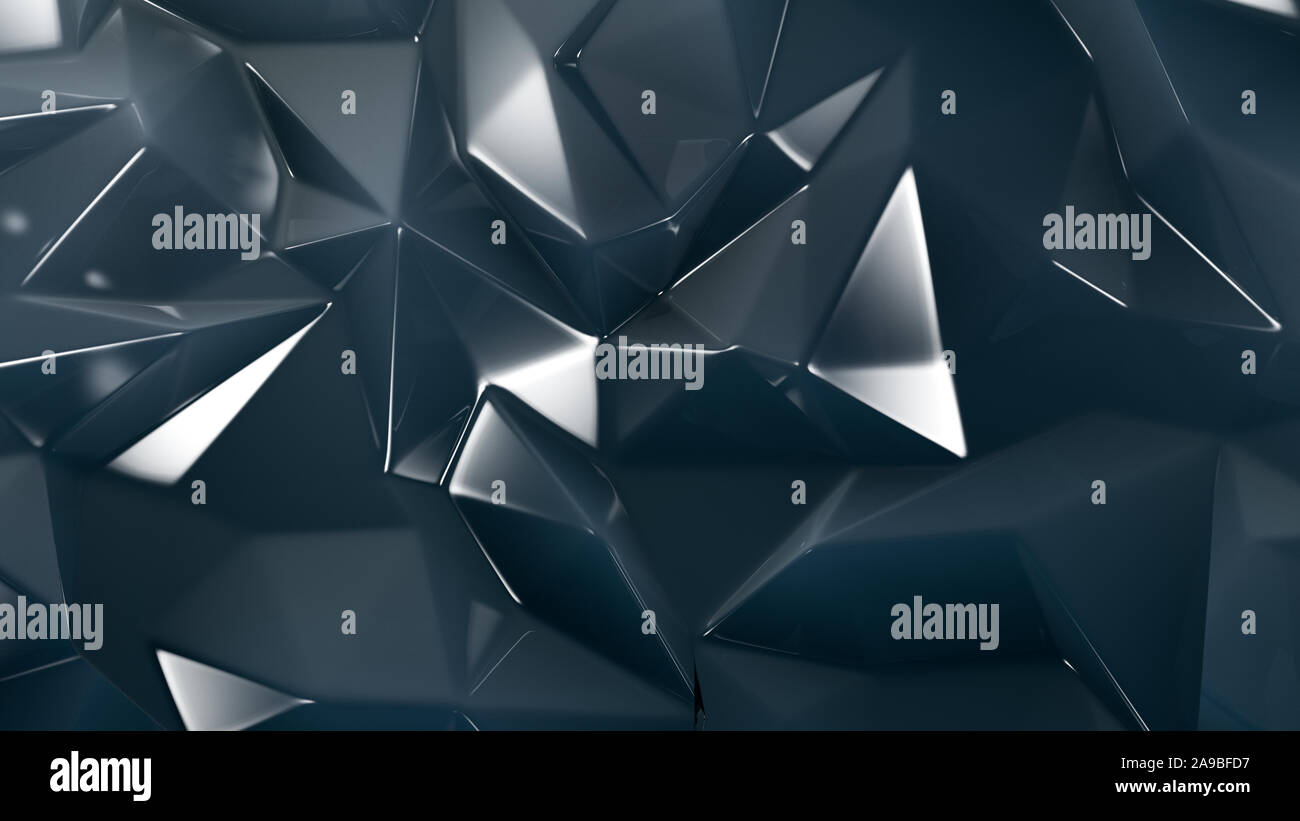 Stylish gray crystal background.3d rendering 3d illustration Stock ...