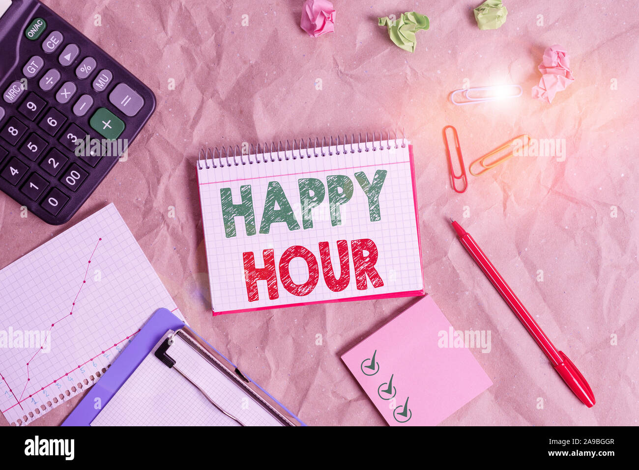 Word writing text Happy Hour. Business photo showcasing when drinks are ...