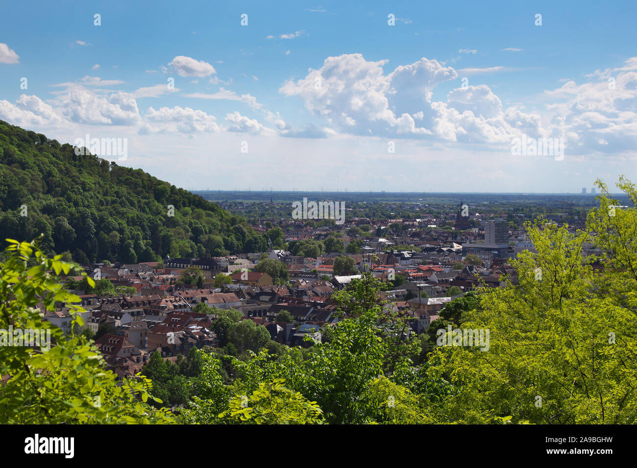 Heidelberg City Center Stock Photo - Alamy