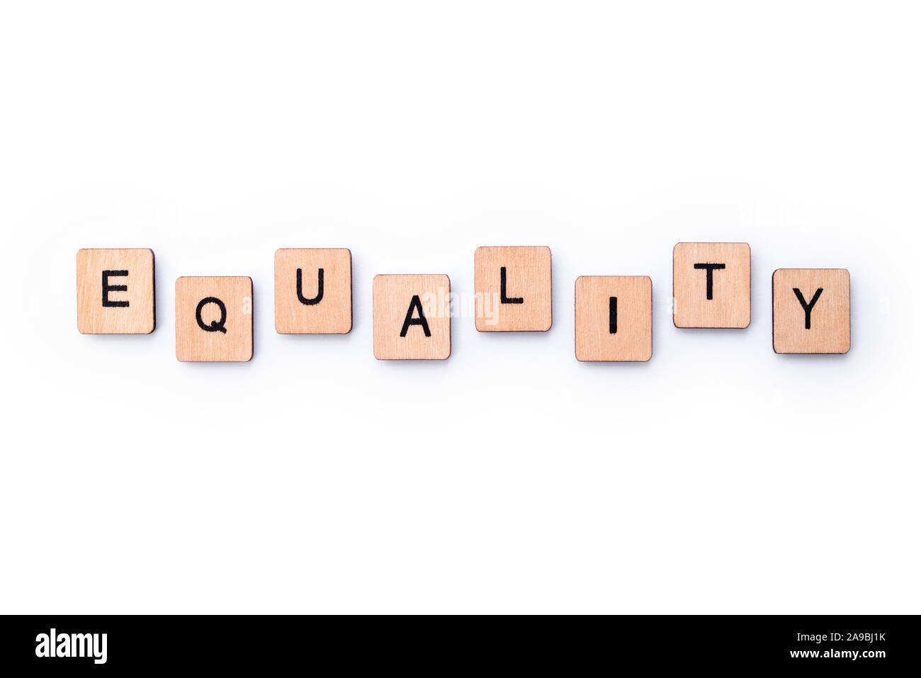 The word equality hi-res stock photography and images - Alamy
