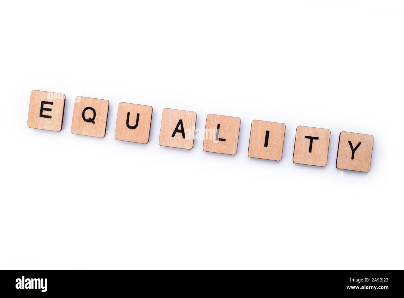 The word equality hi-res stock photography and images - Alamy