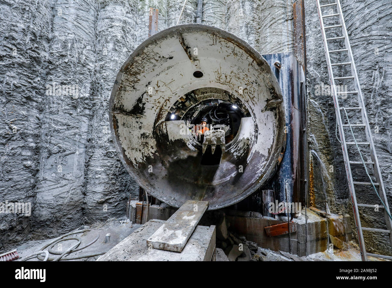 Tunnel boring machine hi-res stock photography and images - Alamy