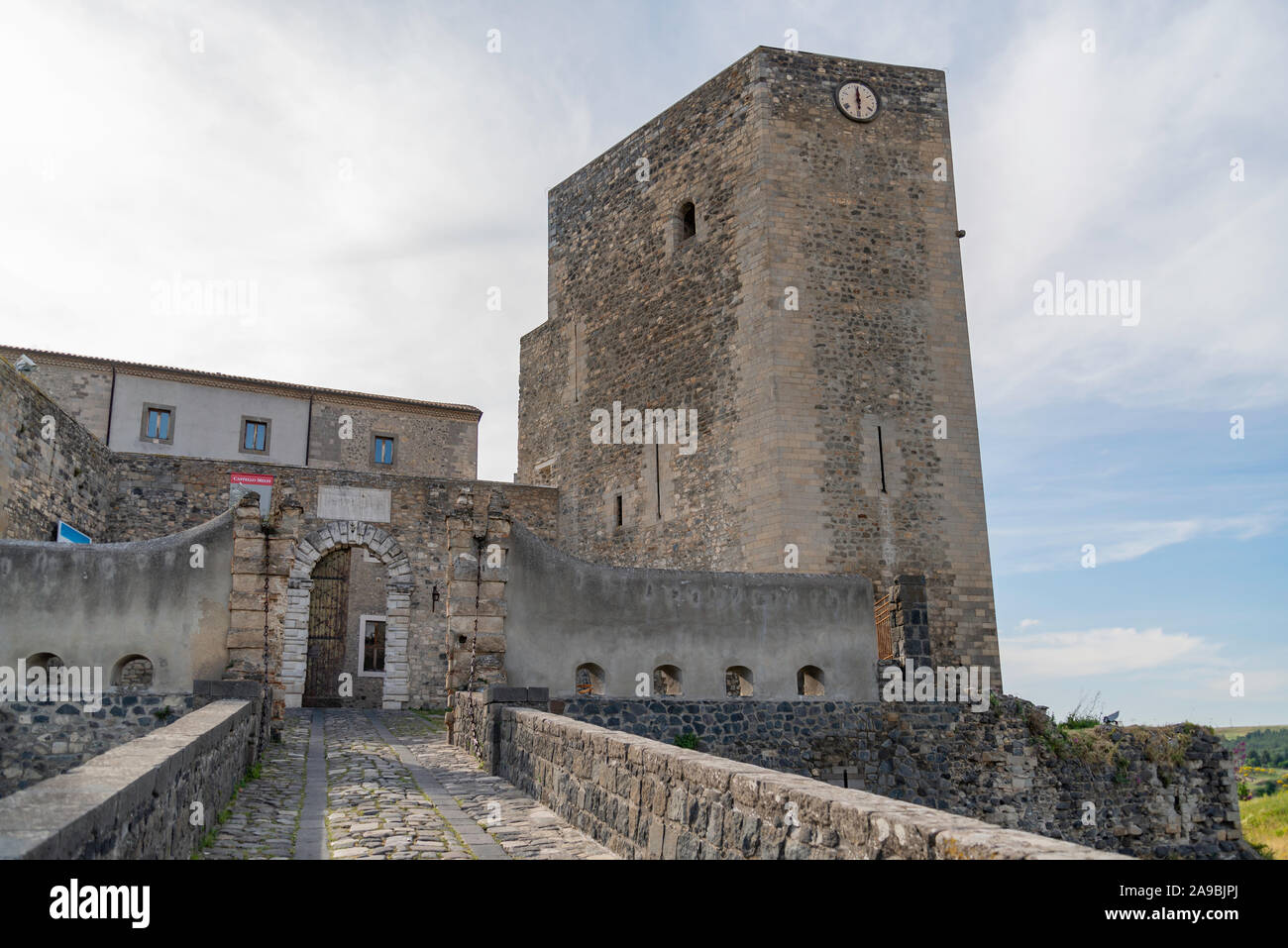 Ancient Castle in Melfi in Basilicata region, Italy Stock Photo - Alamy