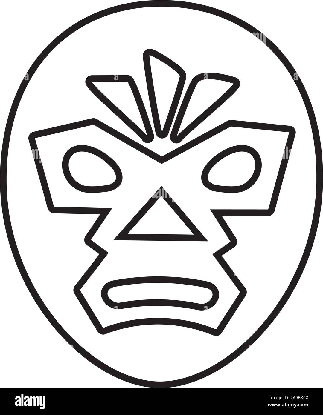 Aztec Mask Template