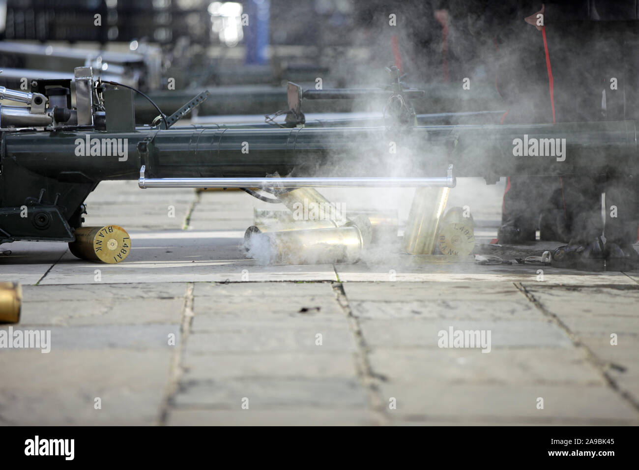 Empty artillery shell cases hi-res stock photography and images - Alamy