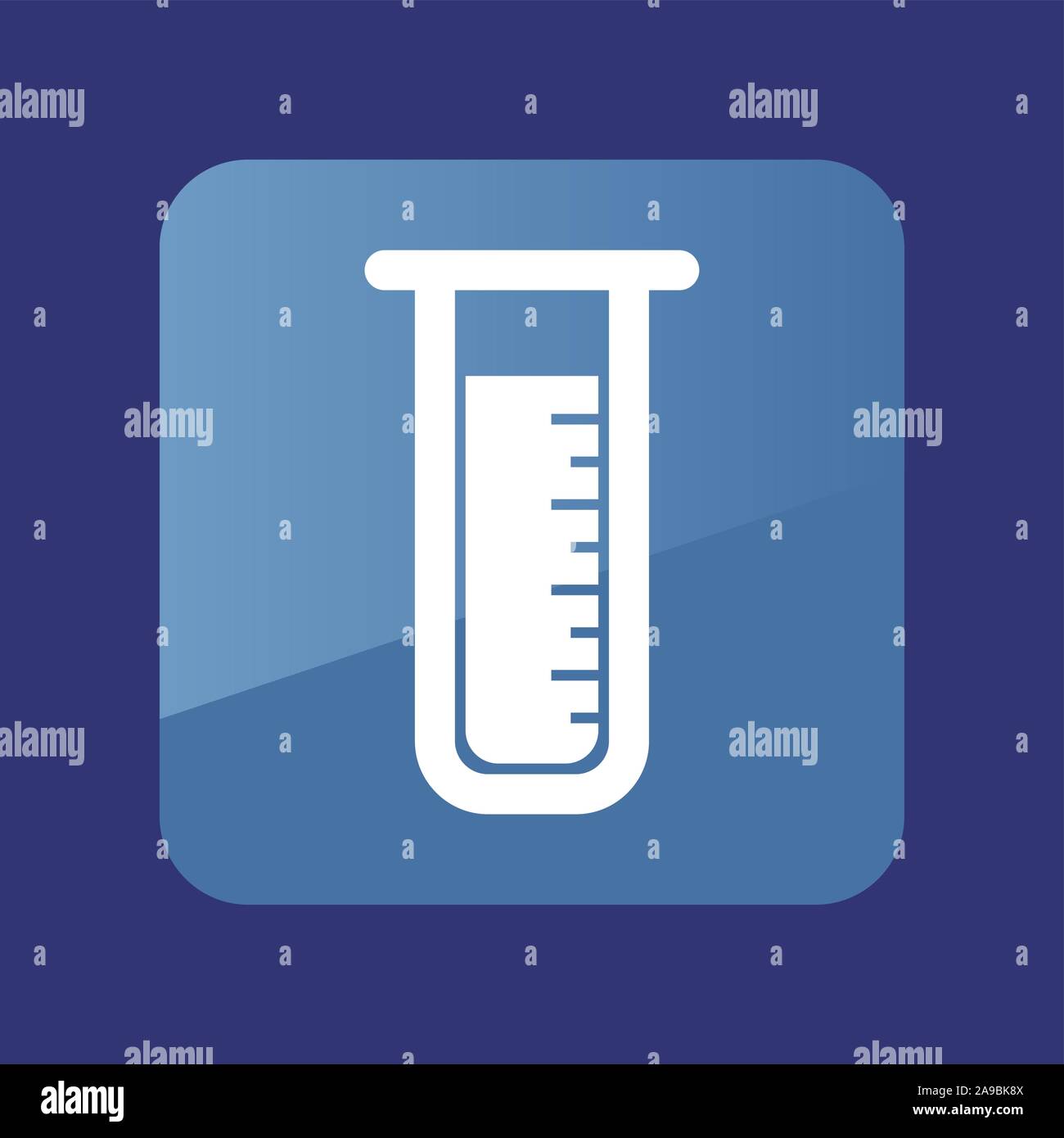 Laboratory flat icon. Medical vector. Graph symbol for your web site ...