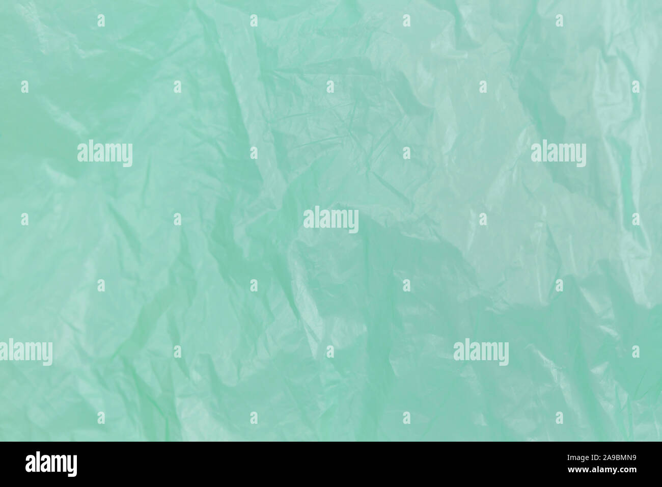 Closeup green Plastic Bag Texture, macro, background with copy space ...