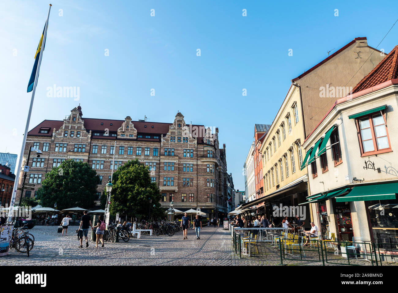 Malmo old town hi-res stock photography and images - Alamy