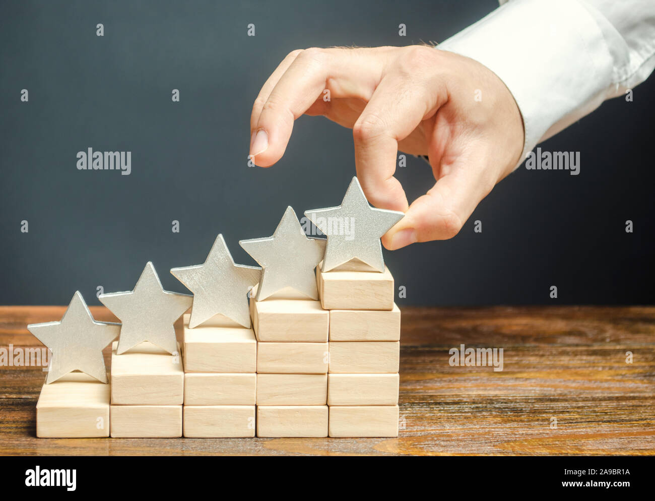 The critic removes the fifth star. The concept of falling rating hotel ...