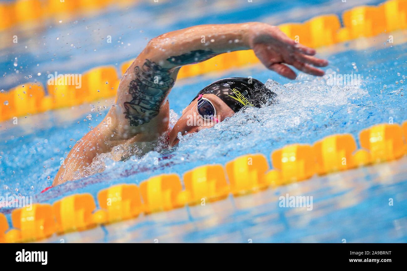 14 November 2019, Berlin: Swimming/short course: German championship ...