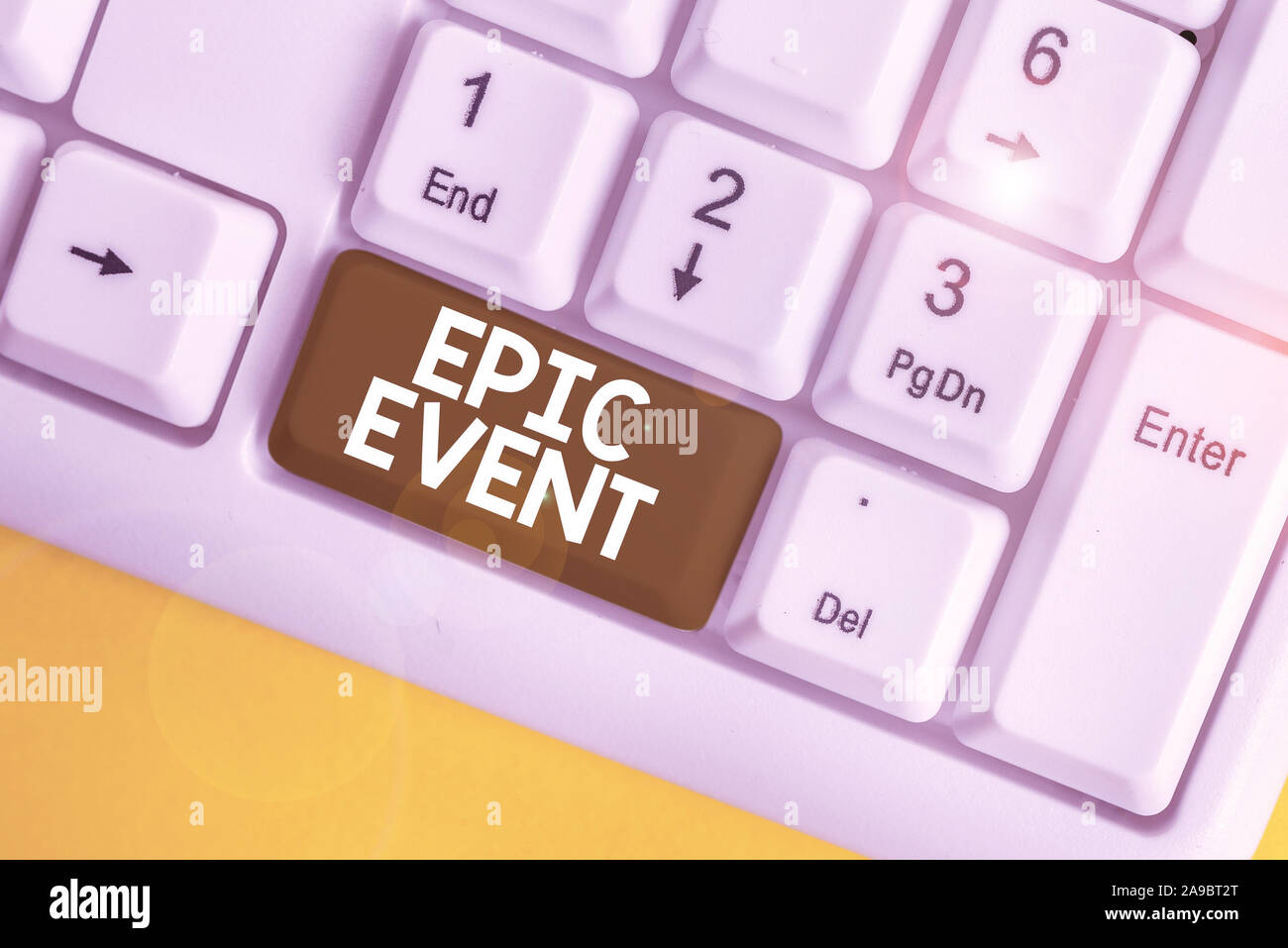 Word writing text Epic Event. Business photo showcasing pertaining to a ...