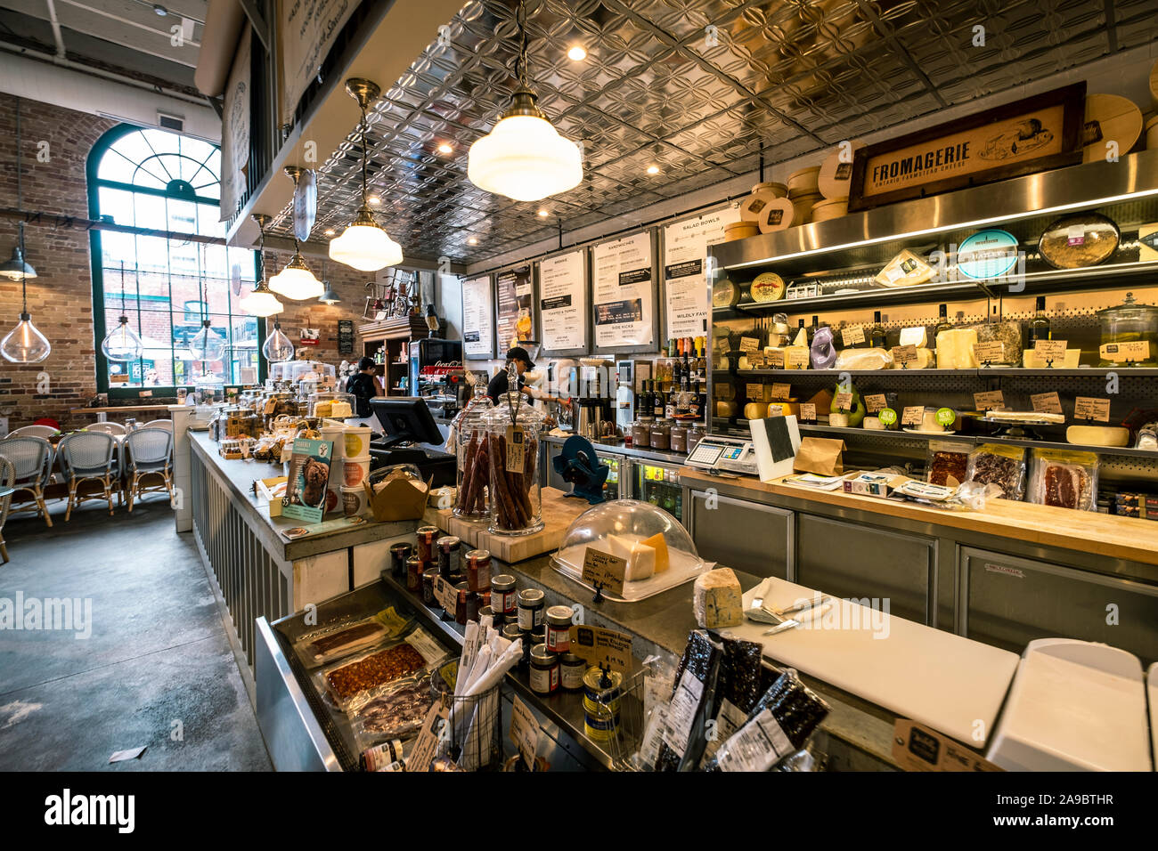 Bakery and coffee shop at the Distillery District (former Gooderham and ...