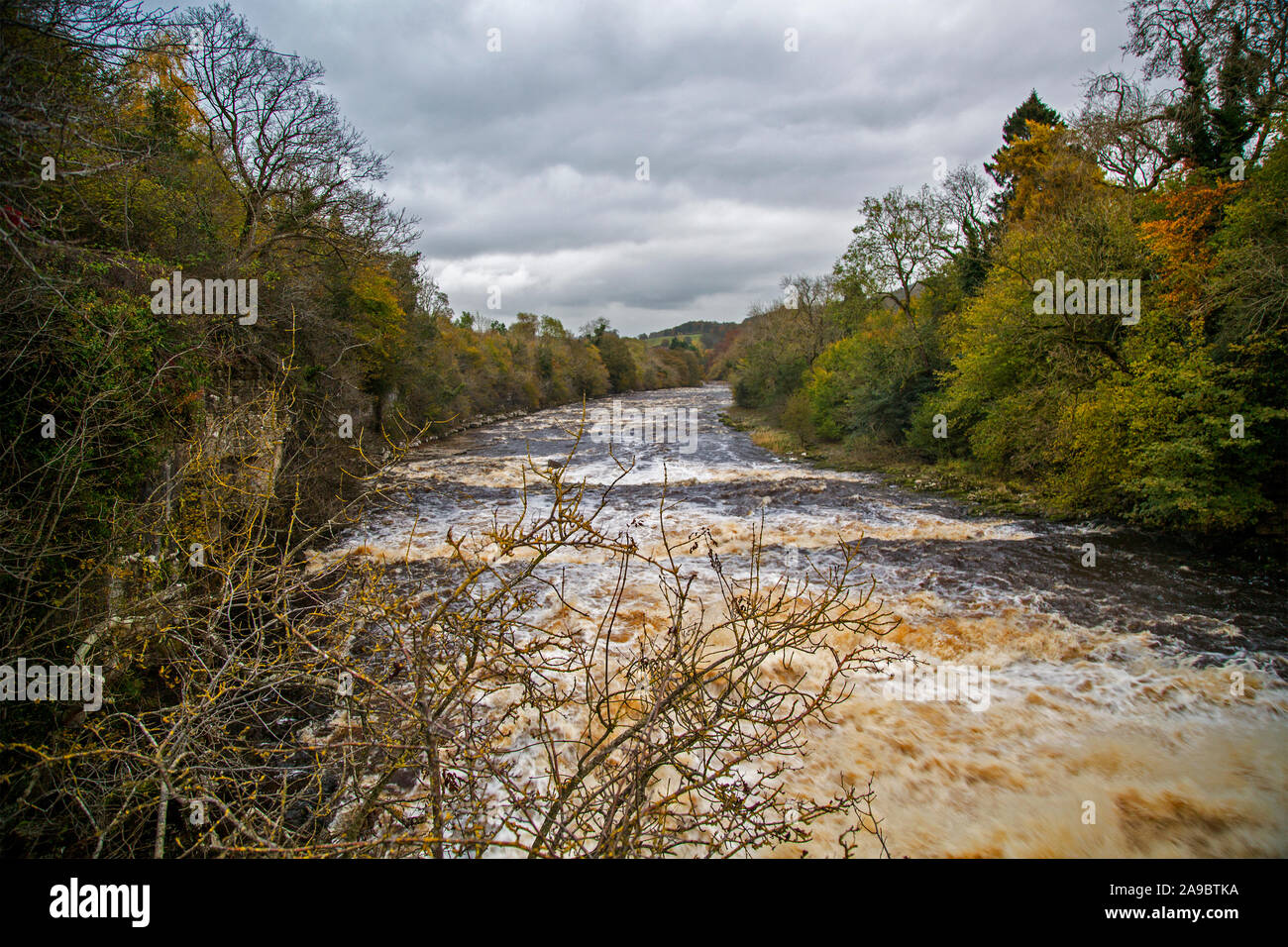 Aysgarth Falls, North Yorkshire, England, UK Stock Photo - Alamy