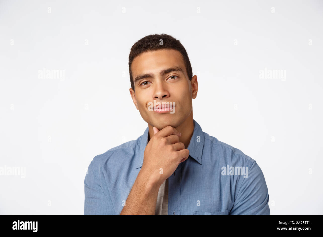 Smirk men hi-res stock photography and images - Alamy