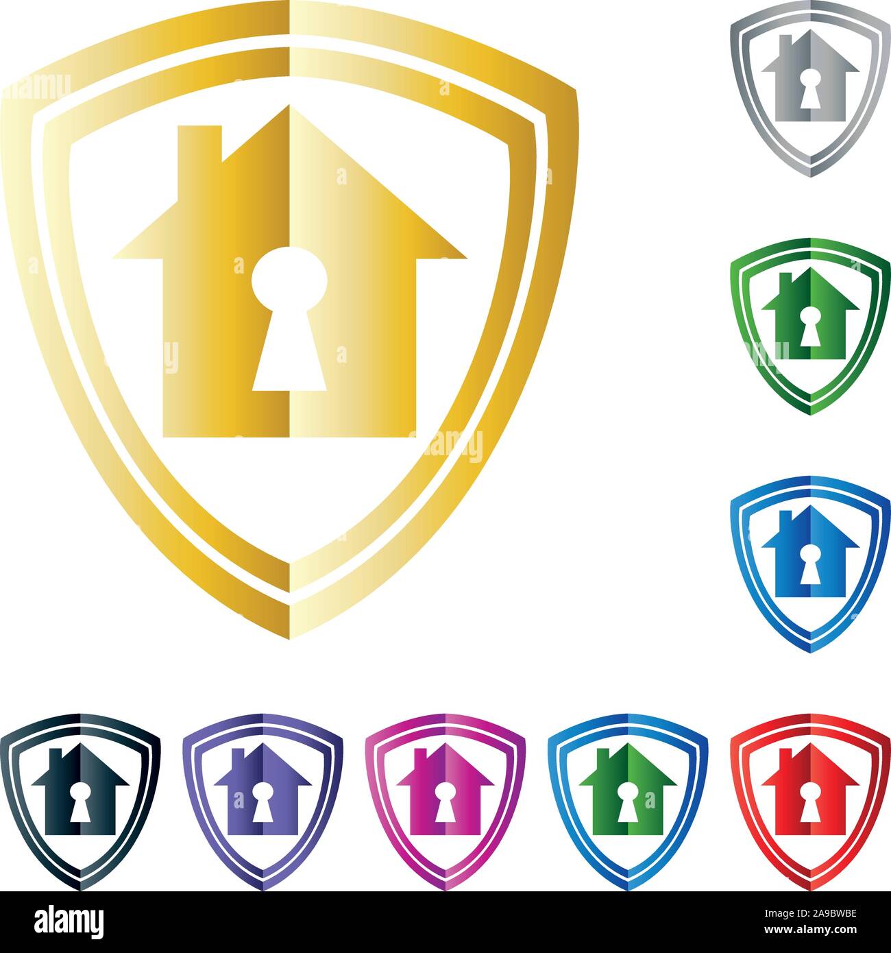 Estate agents logo Stock Vector Images - Alamy