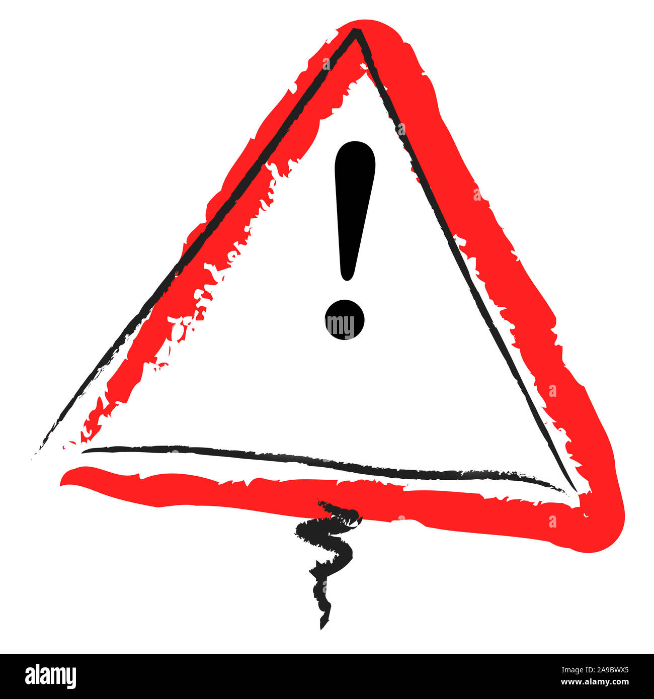 Warning sign attention caution exclamation sign Cut Out Stock Images ...