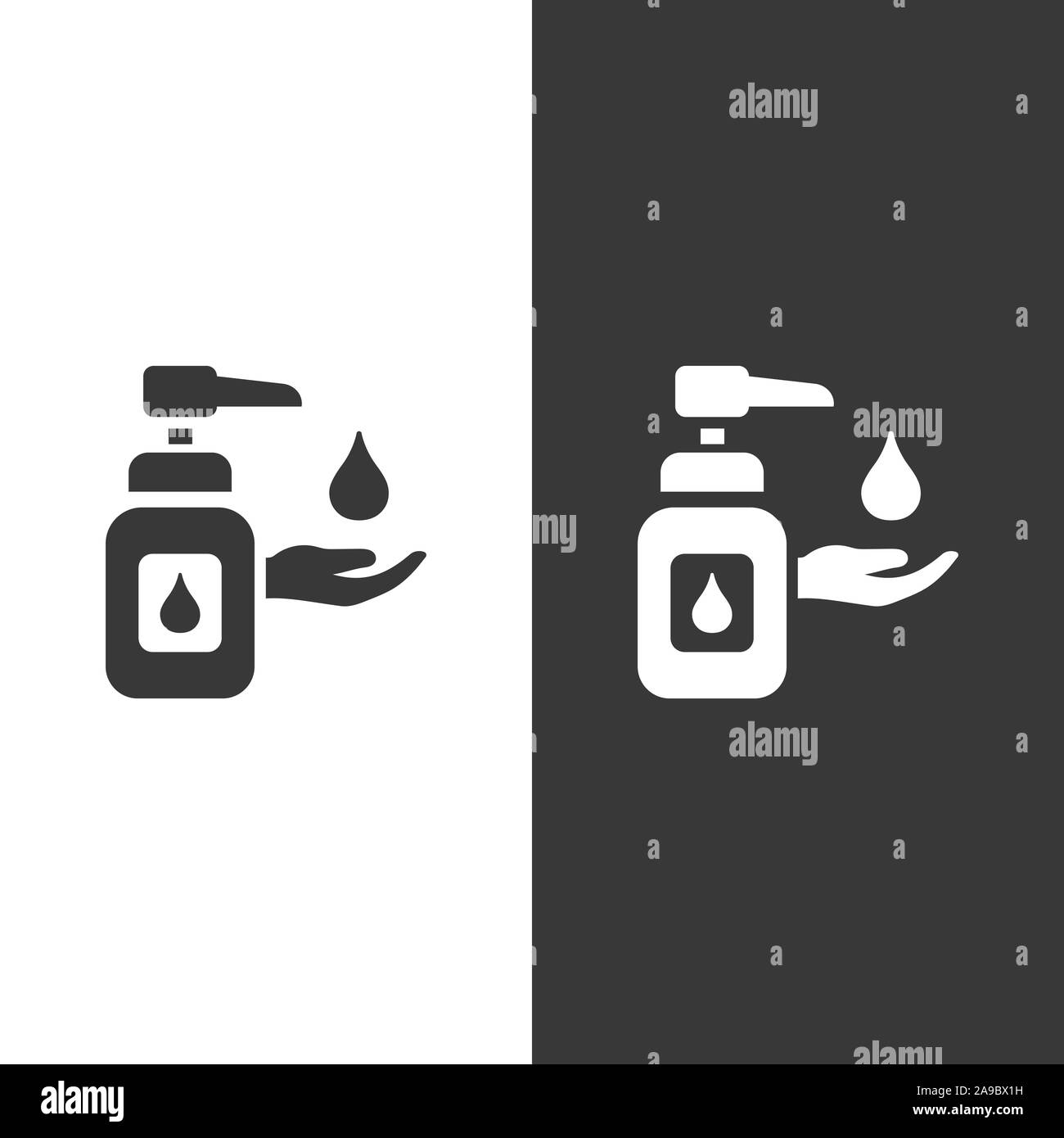 Sanitizing vector vectors hi-res stock photography and images - Alamy