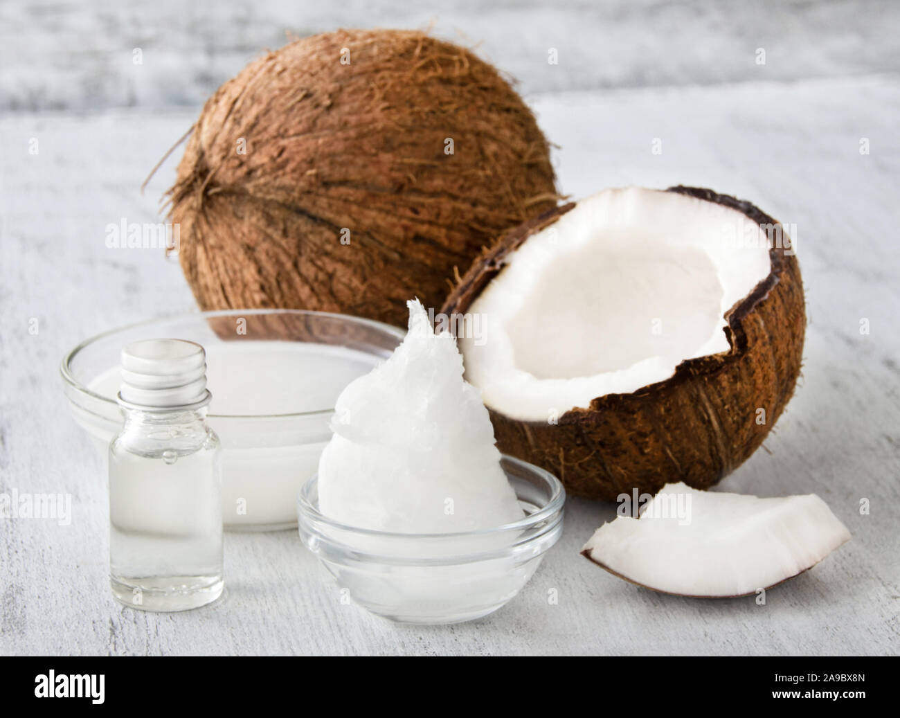 Coconut products hi-res stock photography and images - Alamy