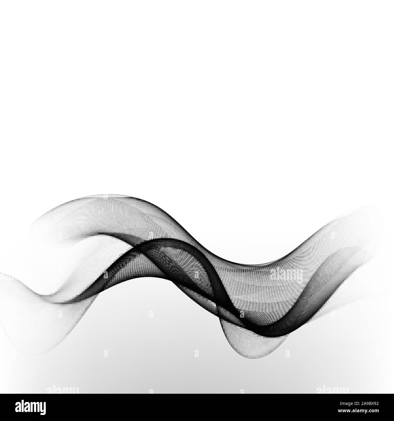 Abstract hi-tech wave modern background futuristic cool layout. Vector ...