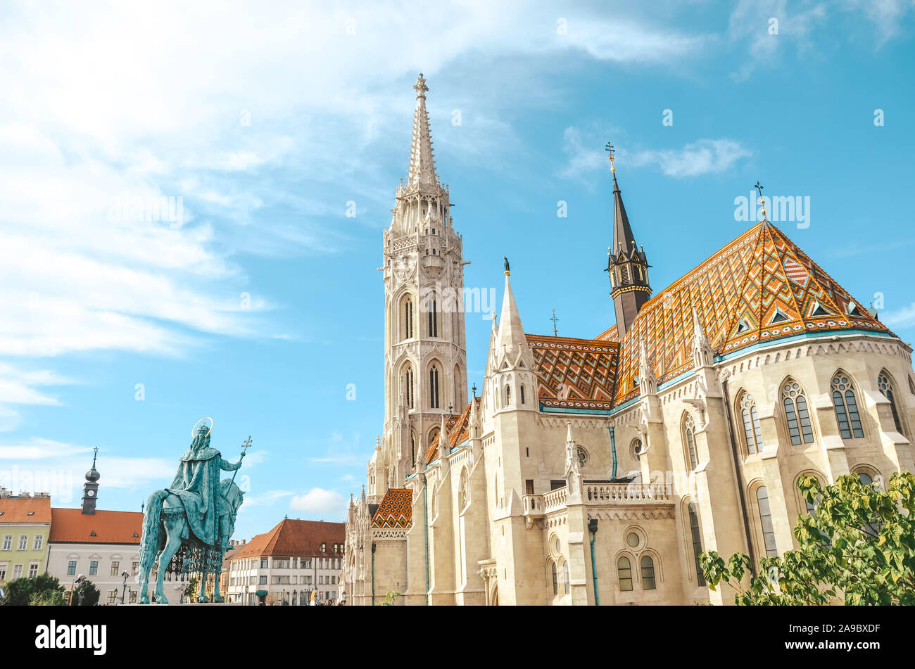 Beautiful church in buda hi-res stock photography and images - Alamy