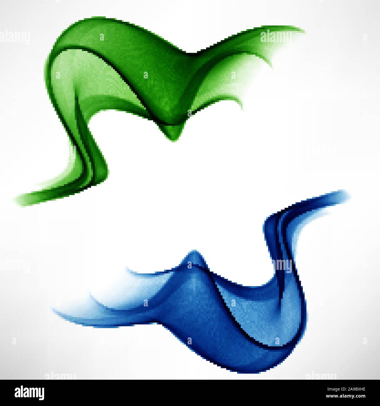 Blue green abstract aqua background hi-res stock photography and images ...