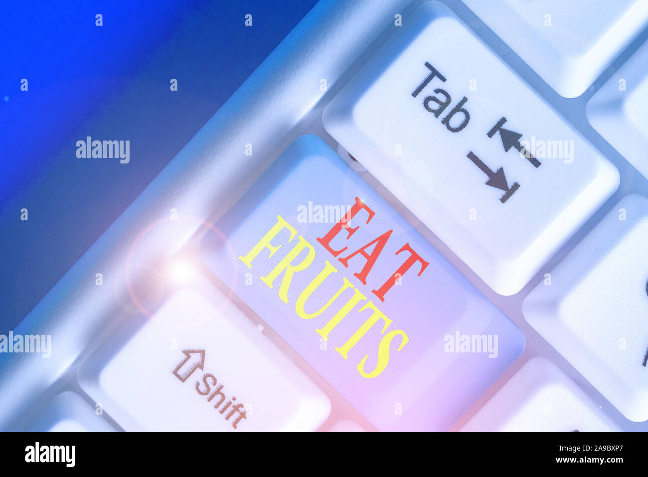 Conceptual hand writing showing Eat Fruits. Concept meaning consume any ...