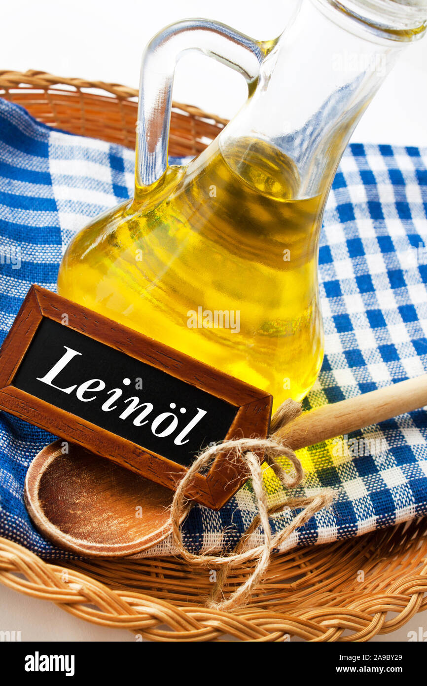 Linseed oil hi-res stock photography and images - Alamy