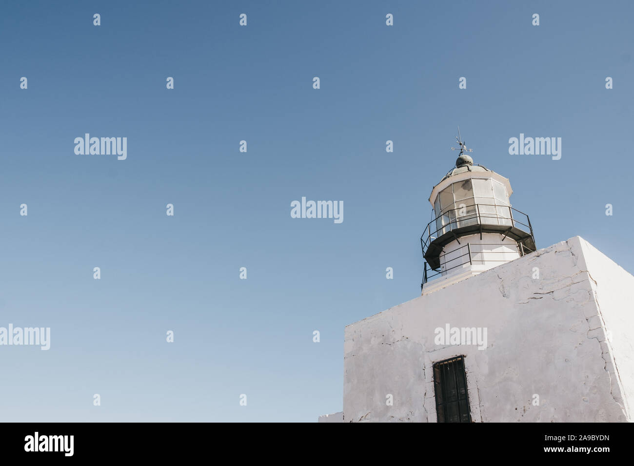 Armenistis lighthouse mykonos hi-res stock photography and images - Alamy