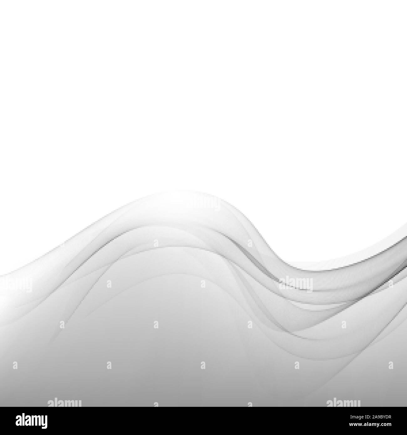 Elegant silver technology background Gray wave background Stock Vector ...
