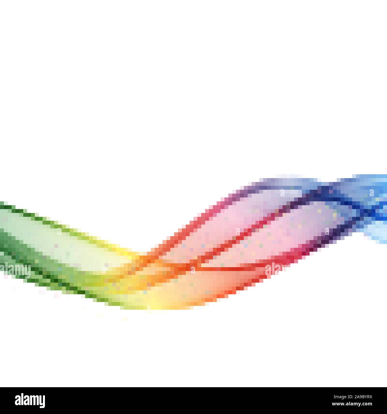 Abstract Motion Smooth Color Wave Vector Curve Rainbow Lines Stock Vector Image And Art Alamy