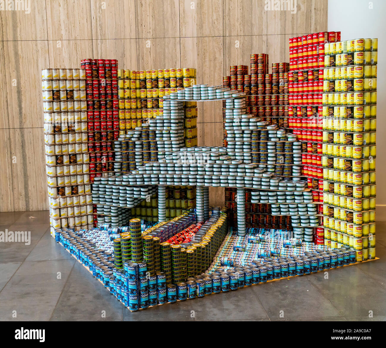 Canstruction High Resolution Stock Photography and Images - Alamy