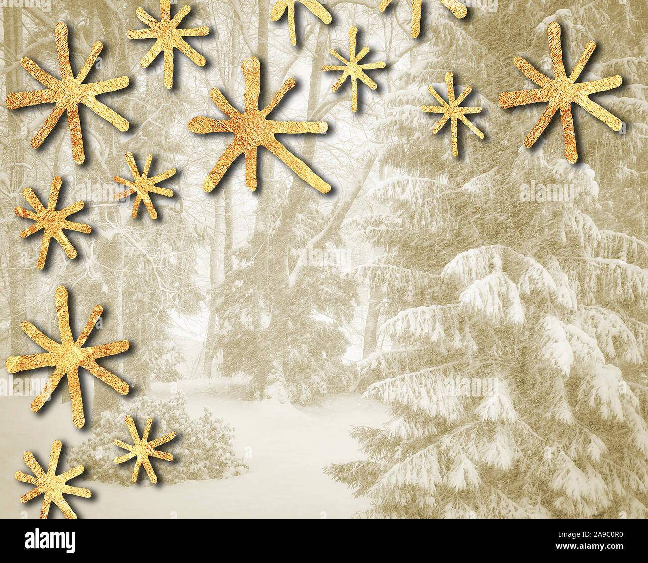 CONCEPT: Christmas Card Design Stock Photo - Alamy